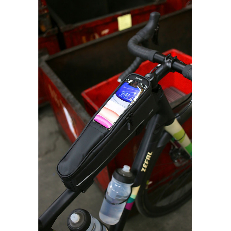 Zéfal - CONSOLE PACK T3 - Top-tube bag with a compartment for smartphones