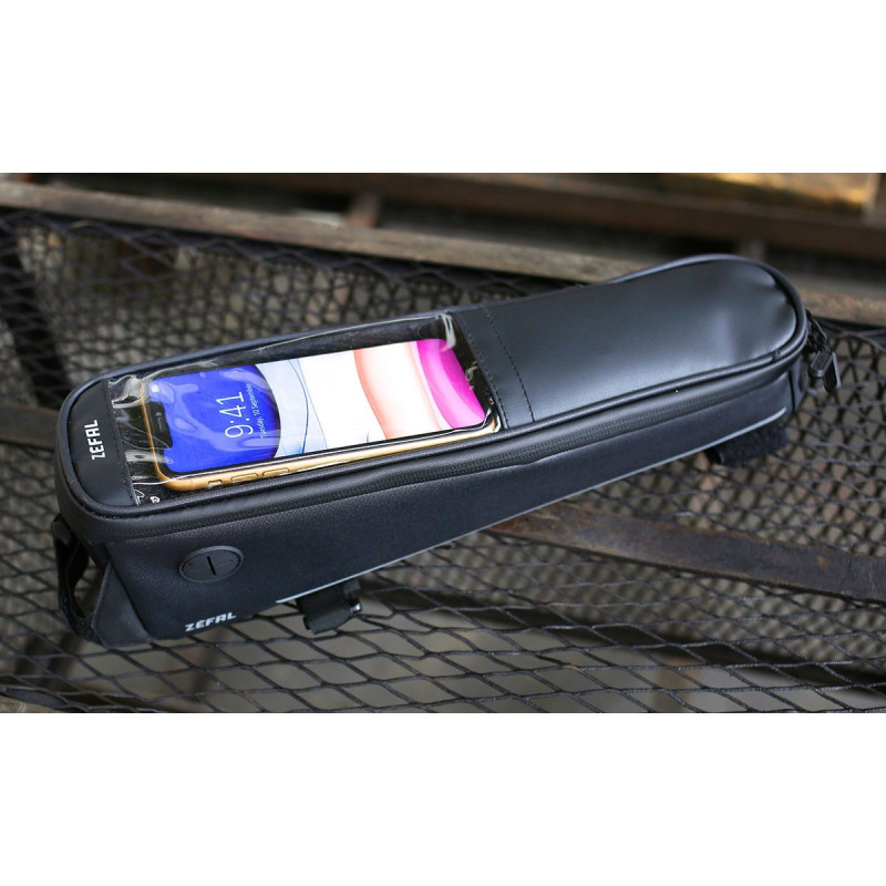Zéfal - CONSOLE PACK T3 - Top-tube bag with a compartment for smartphones