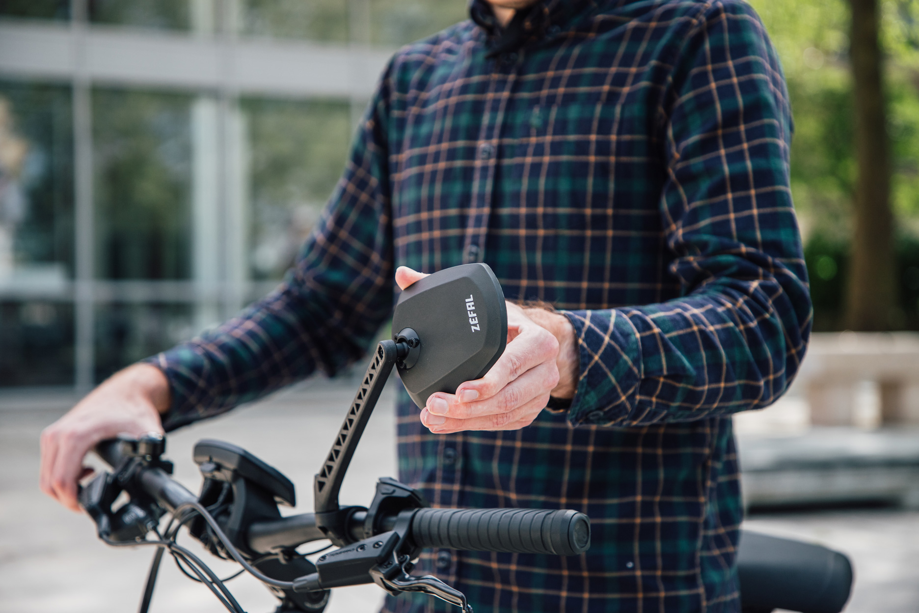 Zéfal - ESPION E80 - Handlebar-mounted mirror for e-bike