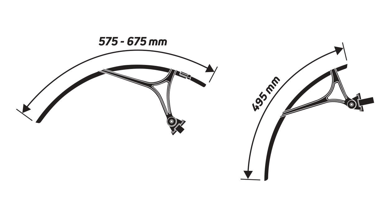 Zéfal - SHIELD R35 - Road Bike Mudguard Set